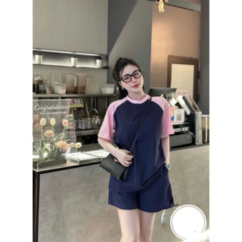 Cheap and beautiful summer women's home wear set of women's sports shorts 3 SIZE 45-75KG bigsize ...