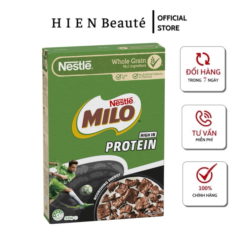 Nestle Milo High In Protein Nursing Energy Cereal 535g | Shopee Philippines