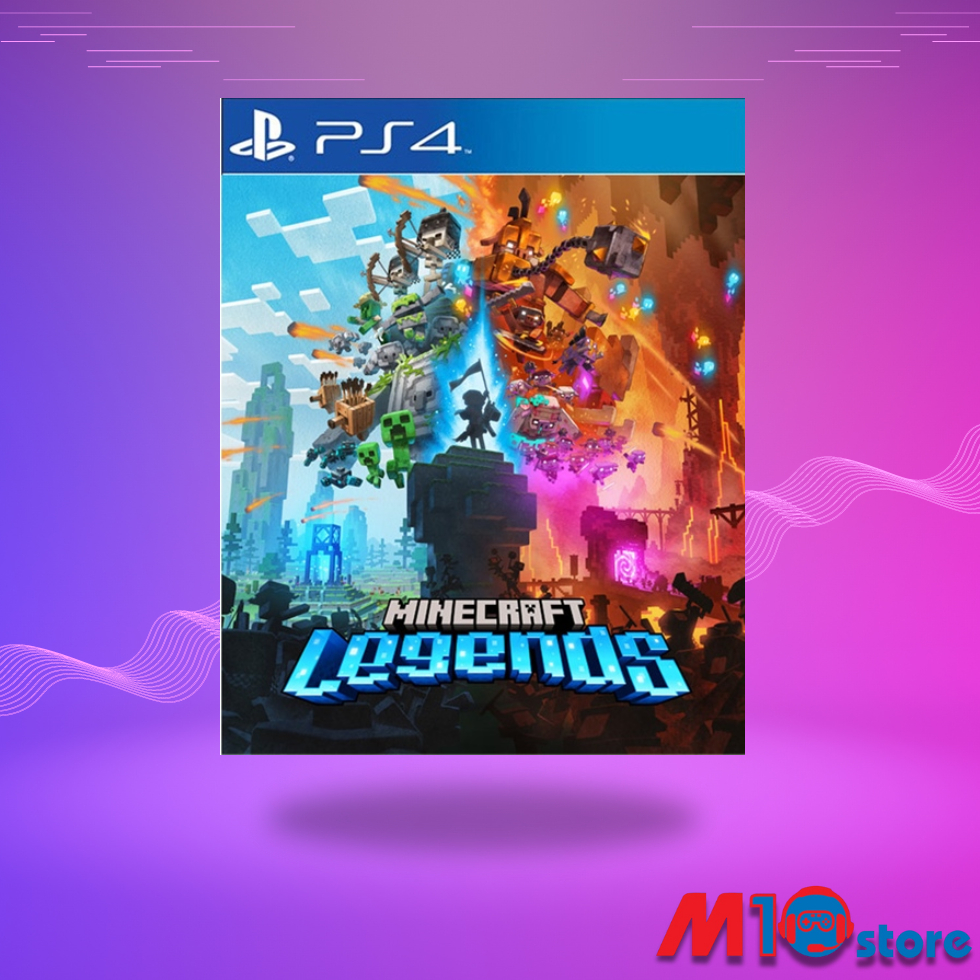 Minecraft Legends Deluxe Edition PS4 Game Disc | Shopee Philippines