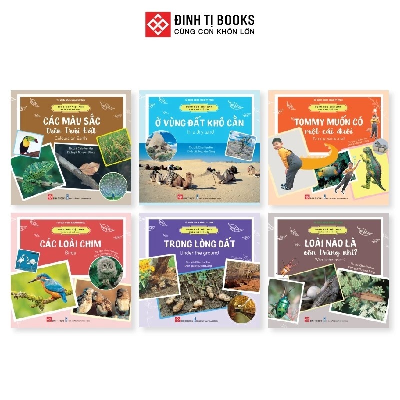 Book - Bilingual Vietnamese and English - Explore the world Combo 10 ...