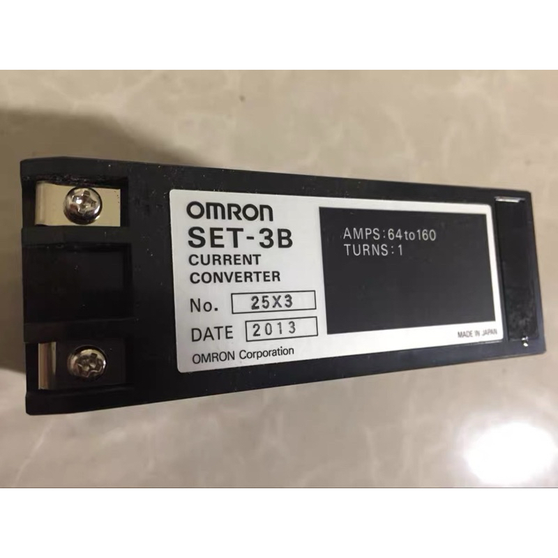 Omron current transformer SET-3B Type 3 phase 64-160A | Shopee Philippines