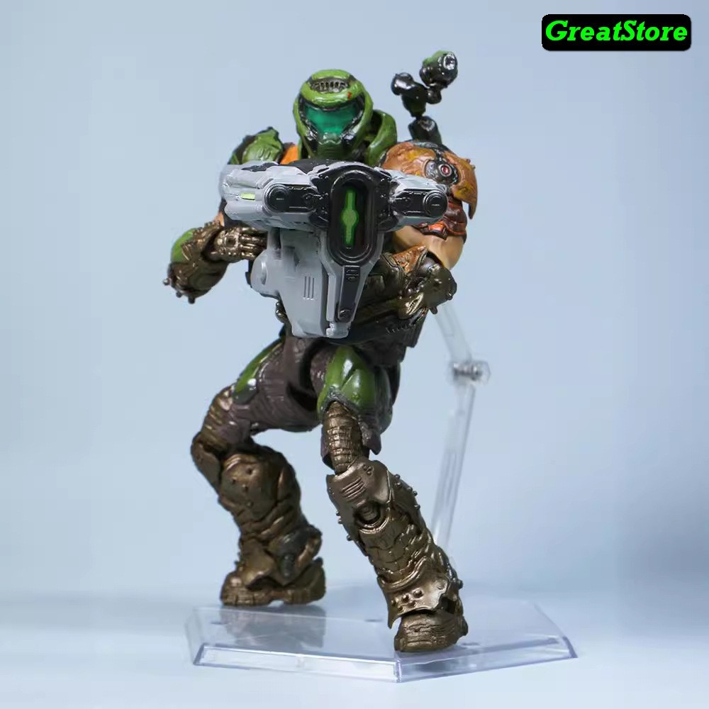 [ Available ] Doom Eternal Doom Slayer SP-140 Figma 16cm Movable Model ...