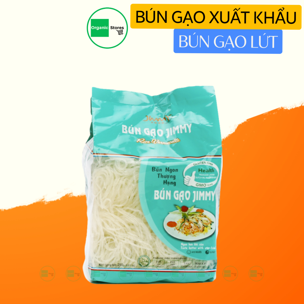 Jimmy European Export White Rice Vermicelli 250gr pack | Shopee Philippines