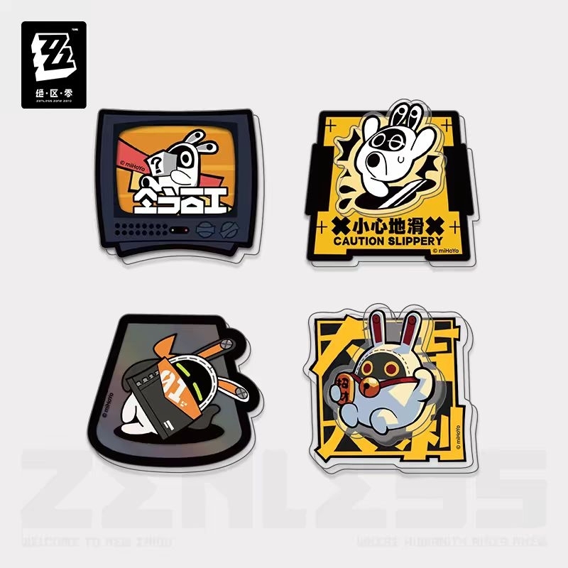 (Genuine) Bangboo ZZZ Magnet Set - Zenless Zone Zero Acrylic Magnet ...