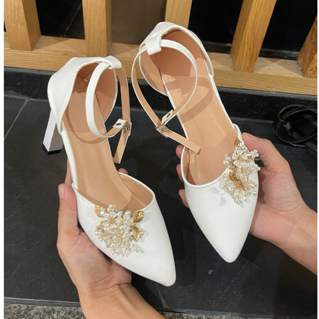 9-inch high heels with sturdy platform heels, leather straps, foot ...