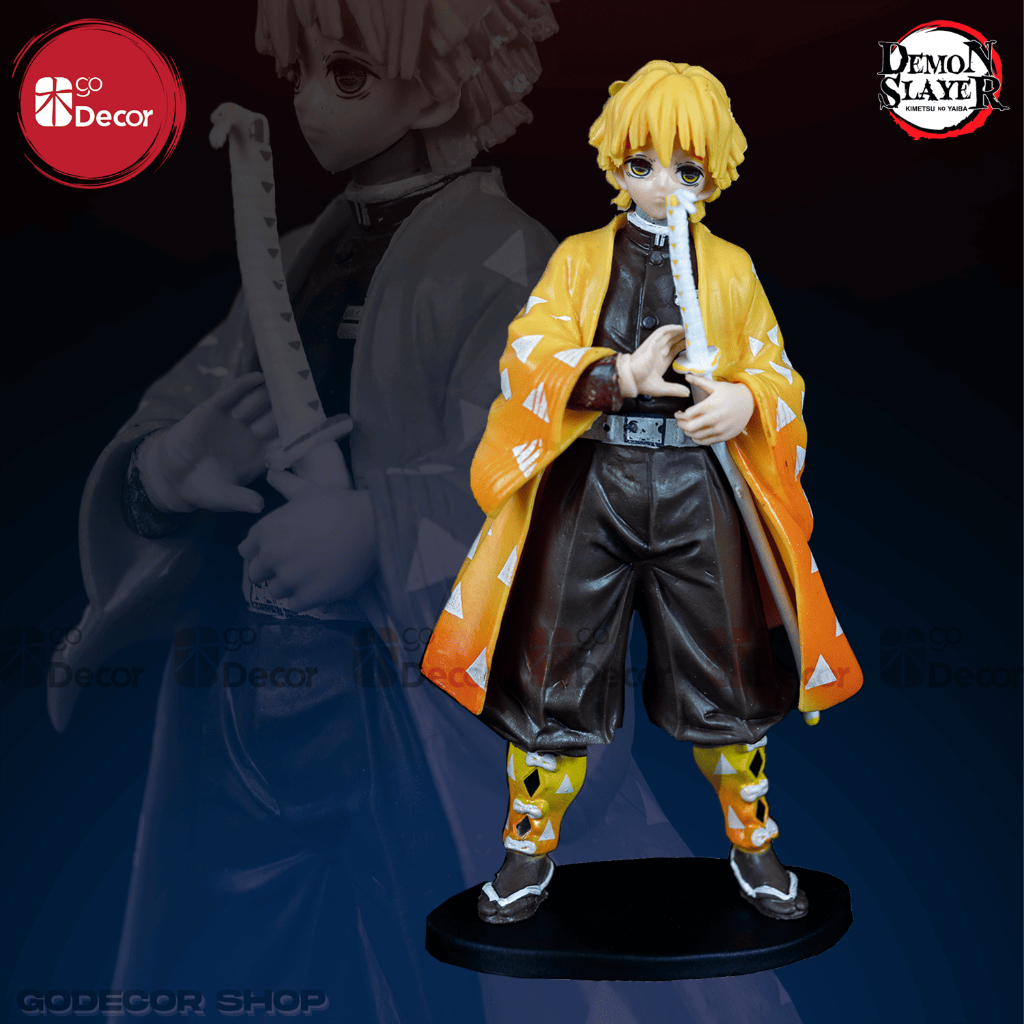 Kimetsu No Yaiba Agatsuma Zenitsu Figure 16cm Height | Anime Figures ...