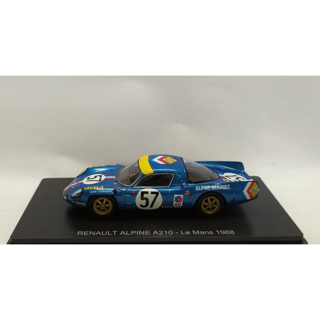 Spark RENAULT Alpine A210 Le Mans 1968 A.LeGuellec - A.Serpagi 1:43 scale | Shopee Philippines