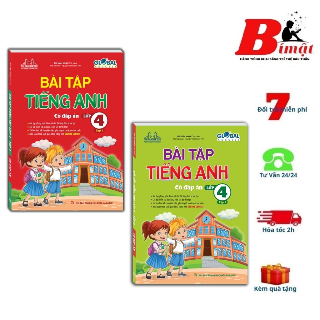 Book - Combo 2c - GLOBAL SUCCESS - English exercises for grade 4 (with ...