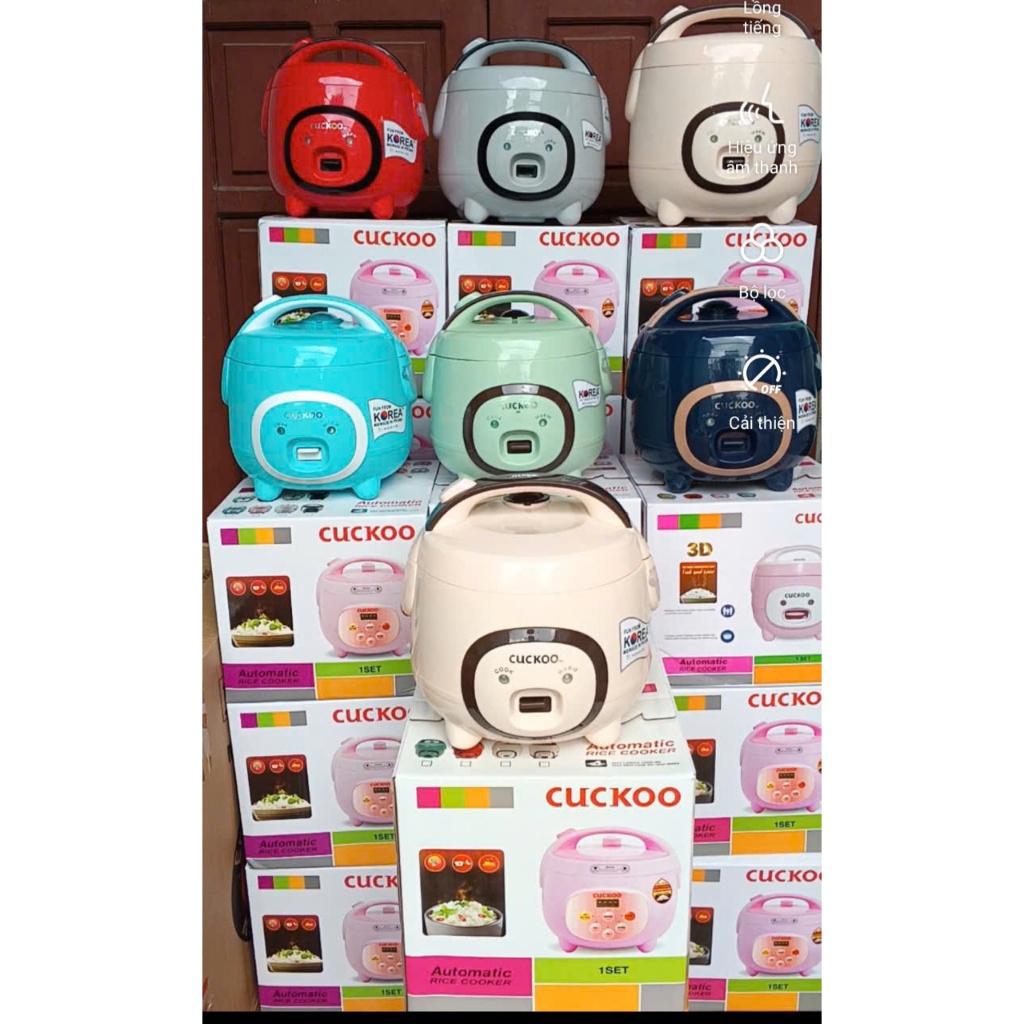 Cuckoo Korean Style Mini Rice Cooker Capacity 1L 1,2L 1.8L | Shopee ...