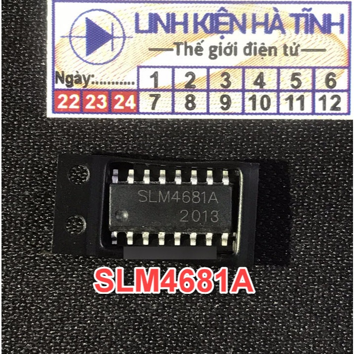 2 oscillator ICs SLM4681A slm4681 samsung TV | Shopee Philippines