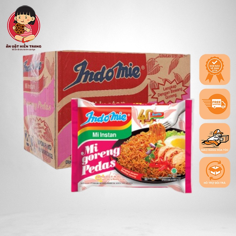 Wholesale and RETAIL BOX OF 40 PACKAGES OF GENUINE INDOMIE MIXED ...