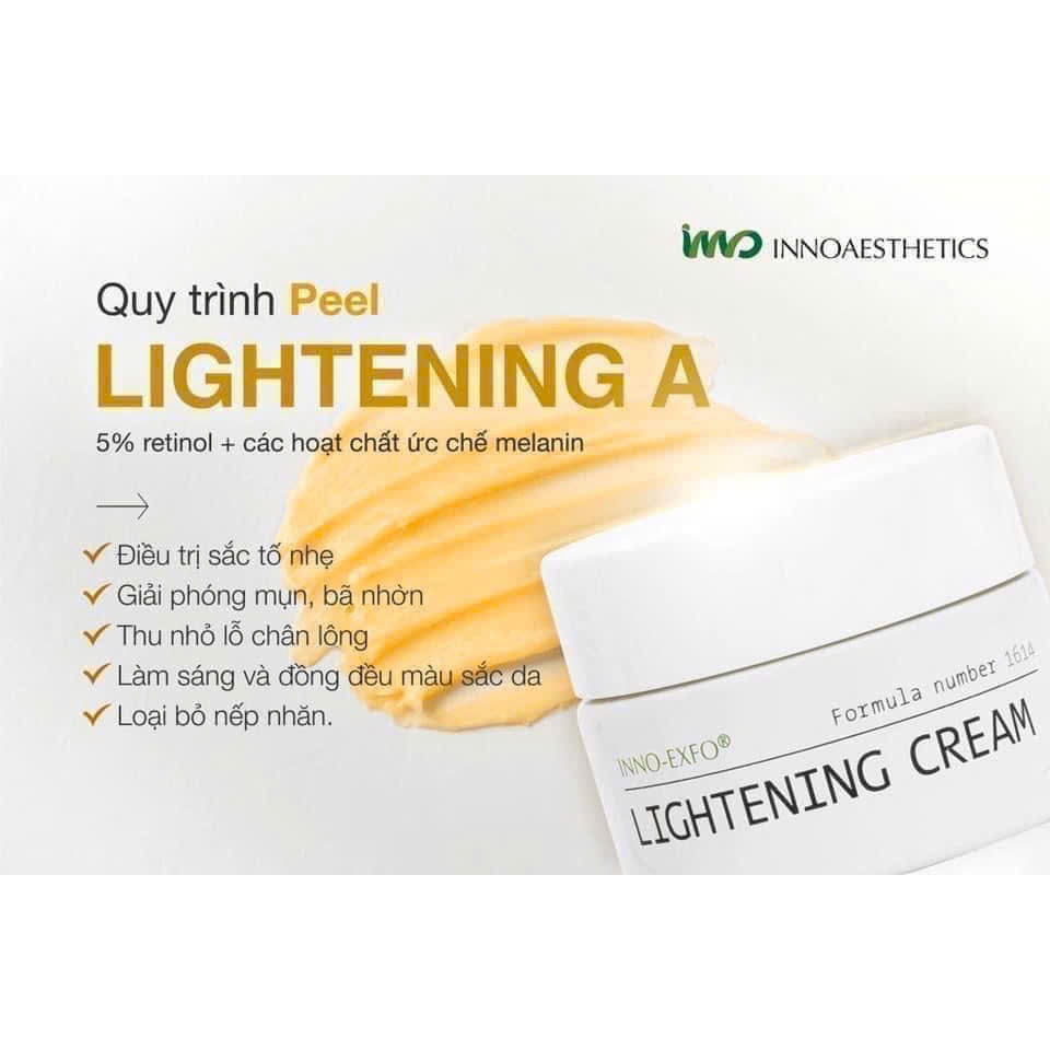 Peel A 5% Retinol Innoaesthetics Inno Exfo Lightening Cream rejuvenates ...