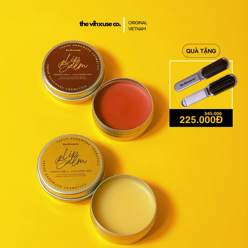 Vermilion LIP BALM 10G - TRIPEPTIDE-5 & COLLAGEN SUGARCANE HELP PROTECT ...