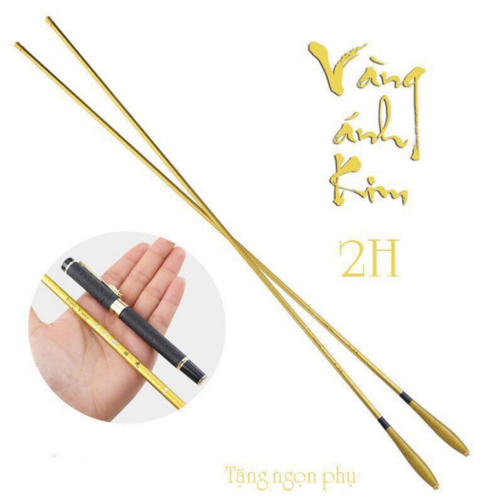 Limited Gold Metallic 2H Super Flexible Single Hand Fishing Rod (Extra ...