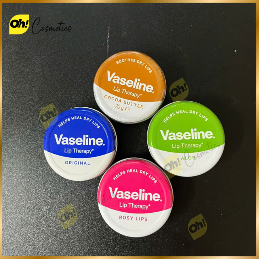 Bill UK - Vaseline Lip balm Lip Therapy tin box 20gr, genuine color ...