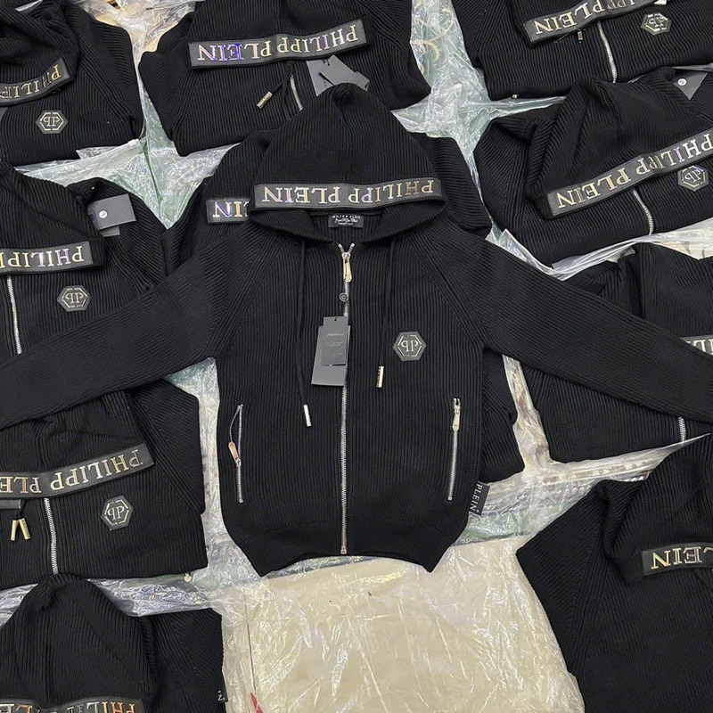 Philipp woolJacket iron letters new iron logo real photo | Shopee ...