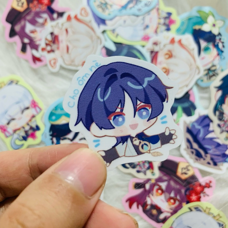 Sticker Scaramouche & Kazuha (Genshin Impact) | Shopee Philippines