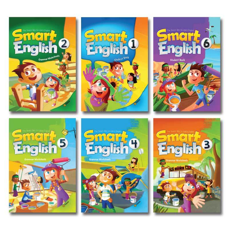 Smart English Grammar Worksheets book has all 6 volumes 1,2,3,4,5,6 ...