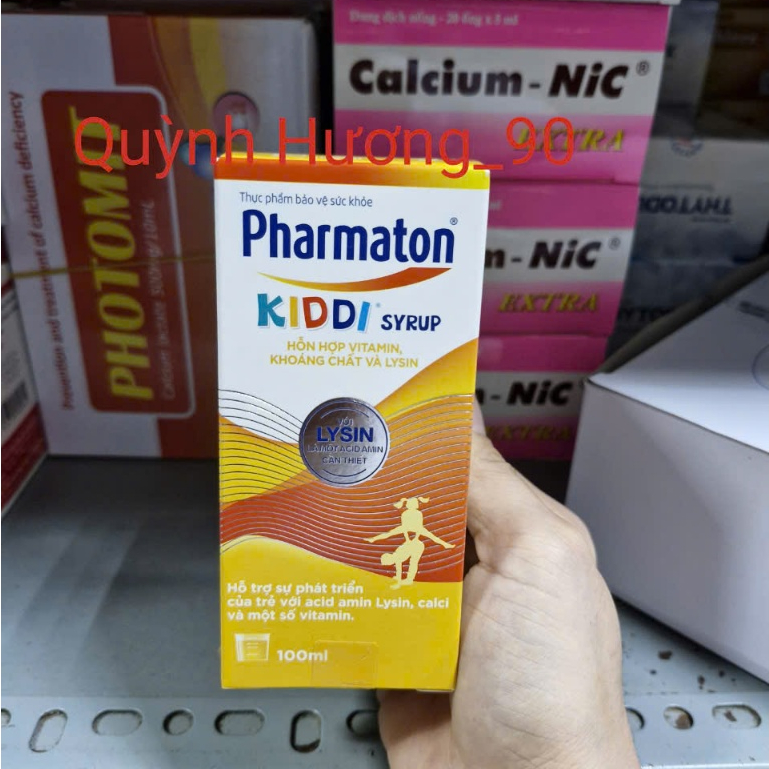 Pharmaton KIDDI syrup 100ml helps supplement lysine, amino acids ...