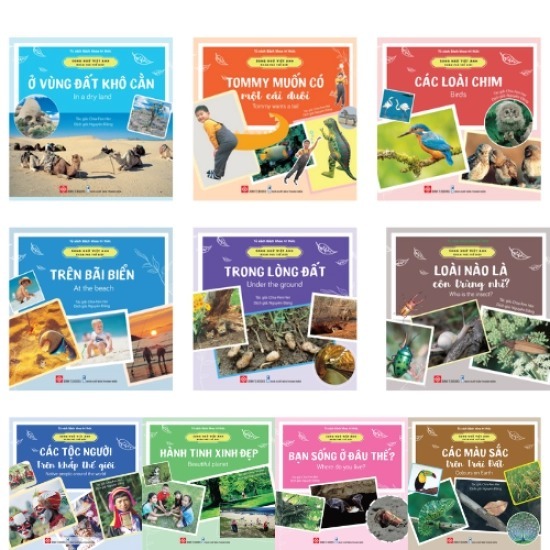 Book - Bilingual Vietnamese and English - Explore the world (Combo of ...