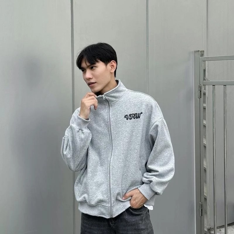 A108 FeltJacket, Boxy viralwear unisex Zip form jacket in 3 hot trend ...