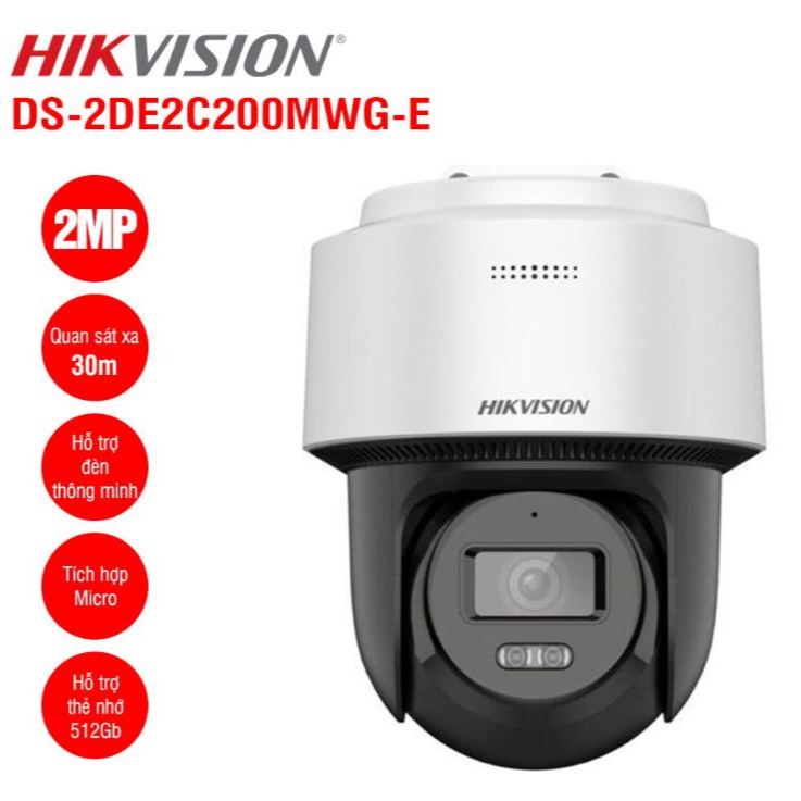 HIKVISION 360 Degree Rotating IP Camera DS-2DE2C200MWG-E (2MP), DS ...