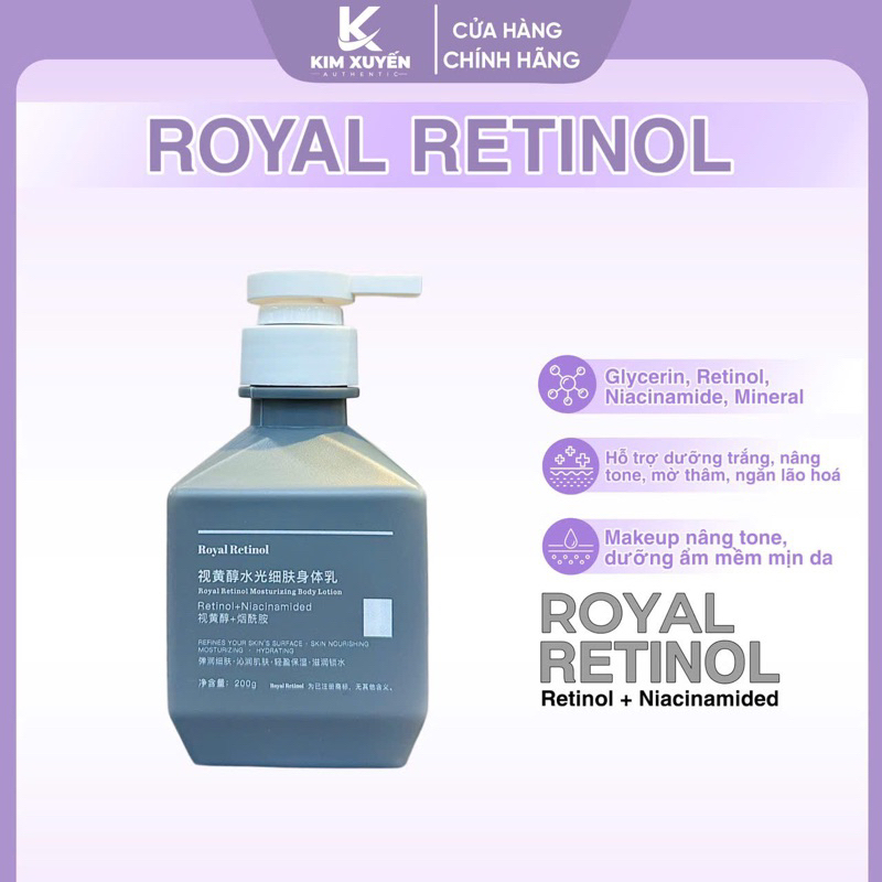 Royal Retinol B22 The Matrix Body Whitening Cream 200G New Model ...
