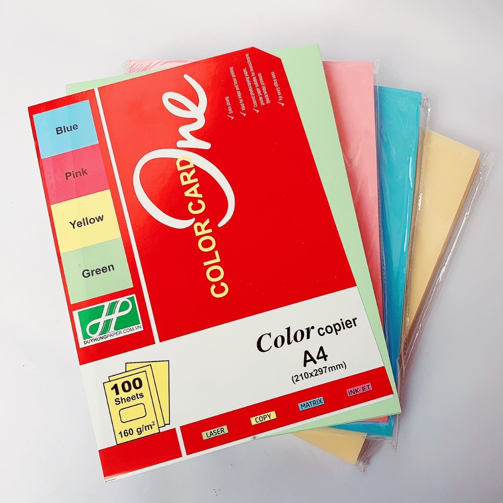 A4 color cover paper DL160gsm One set of 100 sheets | Shopee Philippines