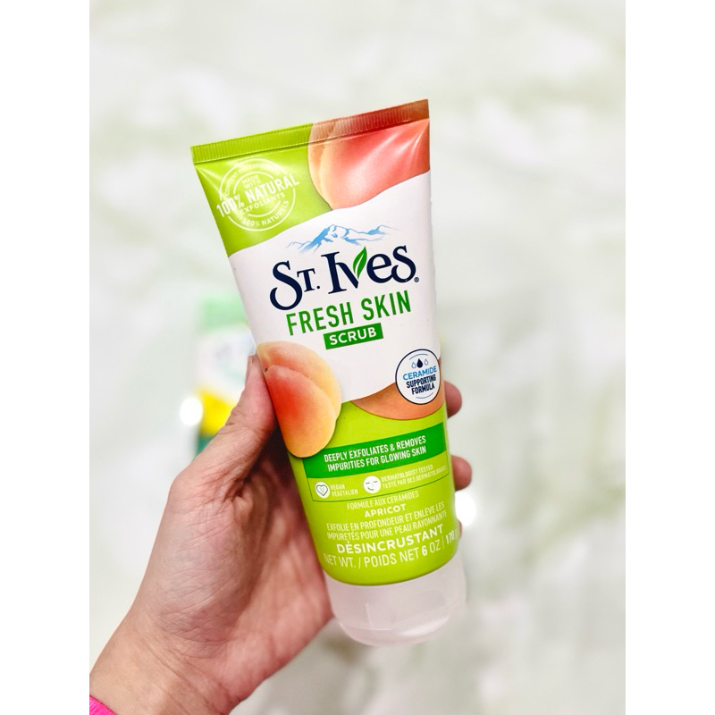 .Ives ST.IVES FRESH SKIN APRICOT SCRUB (170g) | Shopee Philippines