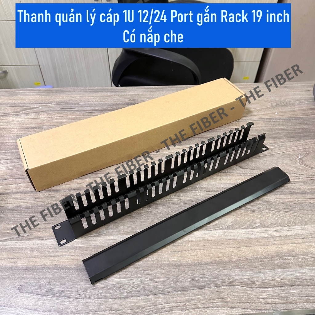 19 inch Rack Mount 1U 12/24 Port Cable Management Bar | Shopee Philippines