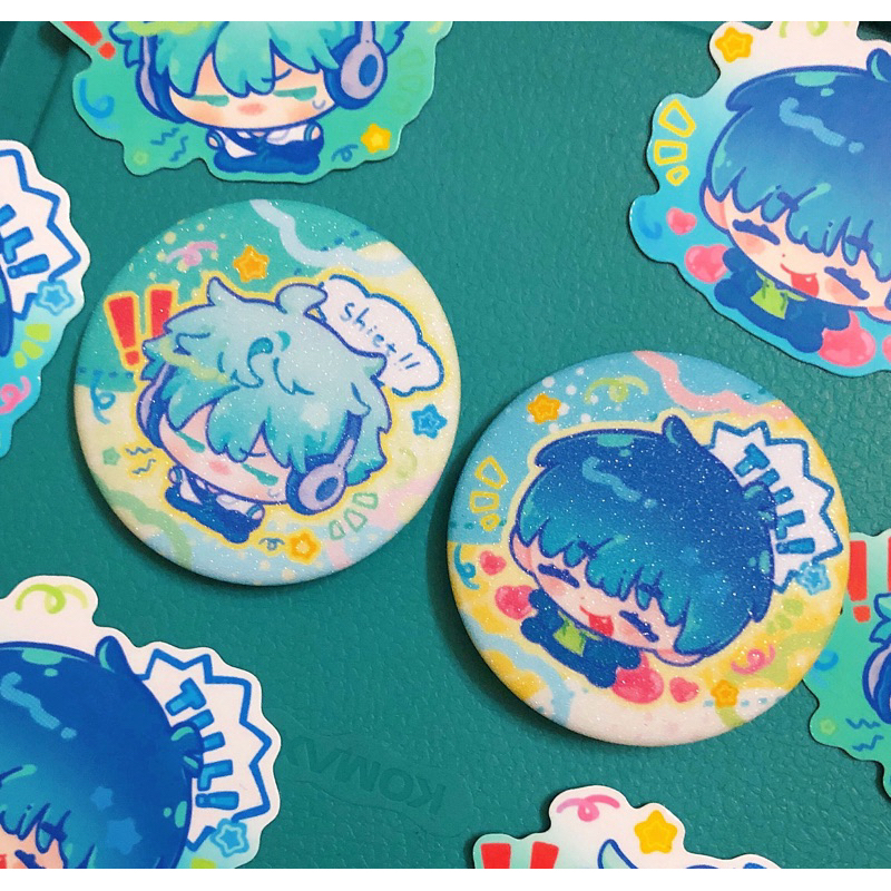 Alien STAGE - Badge cute IvanTill 4,4cmbag | Shopee Philippines