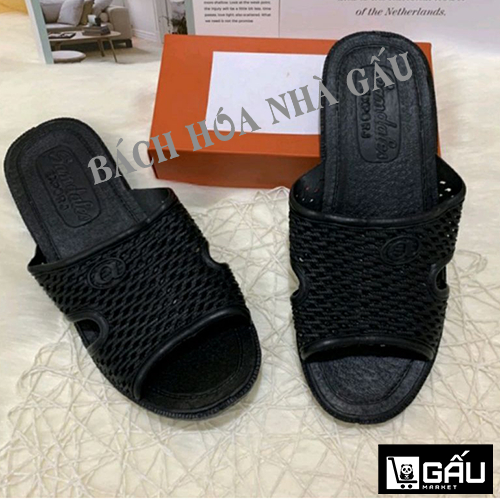 Black Honeycomb Plastic Slippers (All sizes) | Shopee Philippines