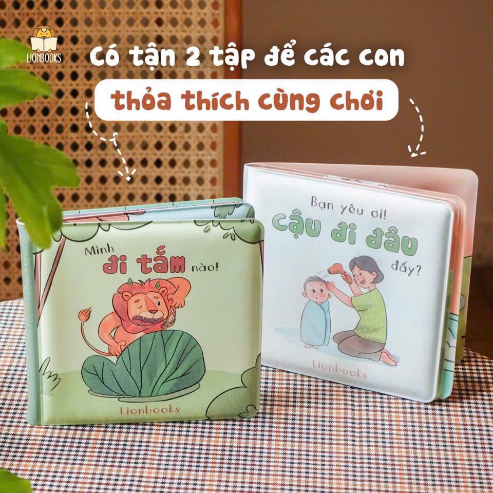 Magical color changing wet book Combo, color changing bath book for ...