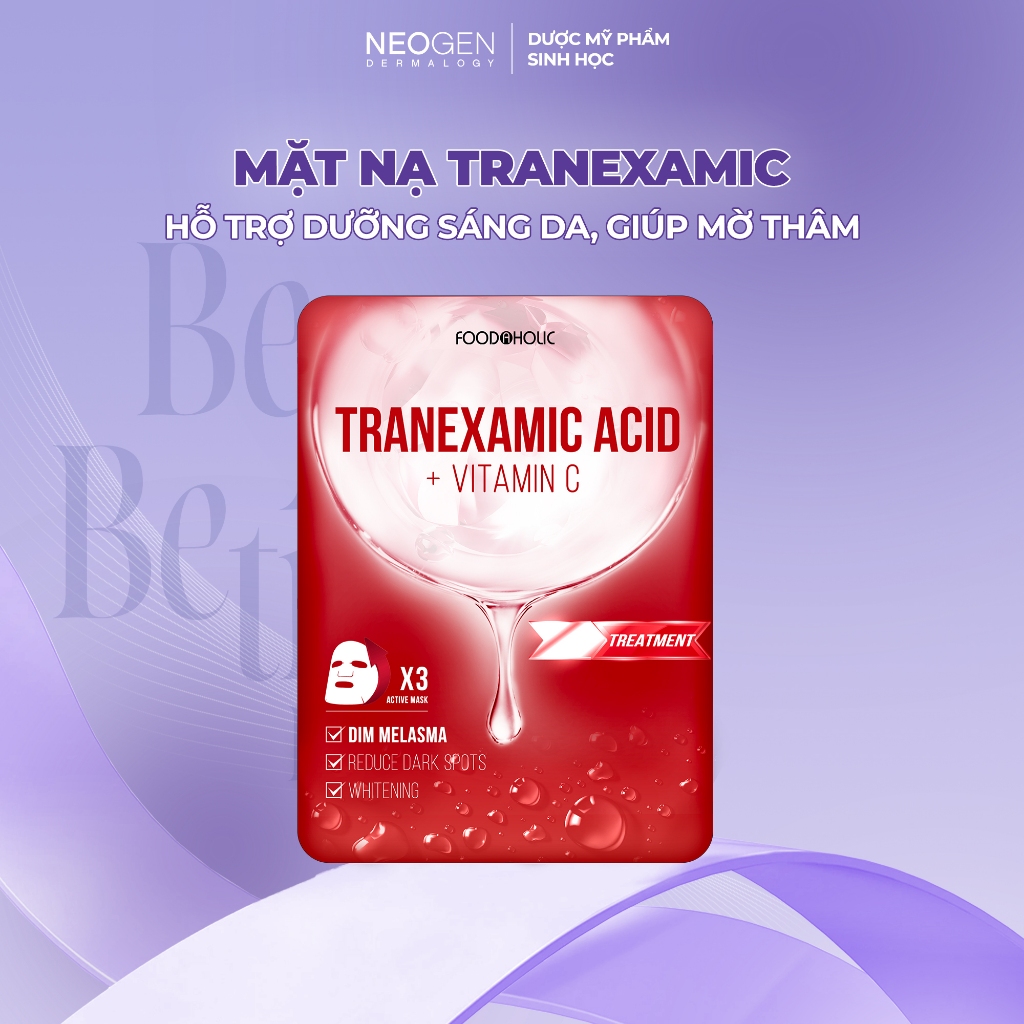 Foodaholic Tranexamic Acid Mask 23ml | Shopee Philippines