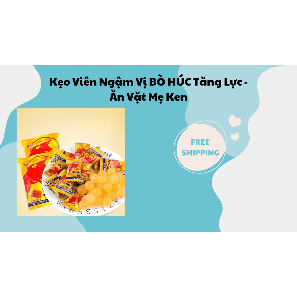 Energy-boosting BEEF flavored lozenges - Snacks with Ken's Mom | Shopee ...