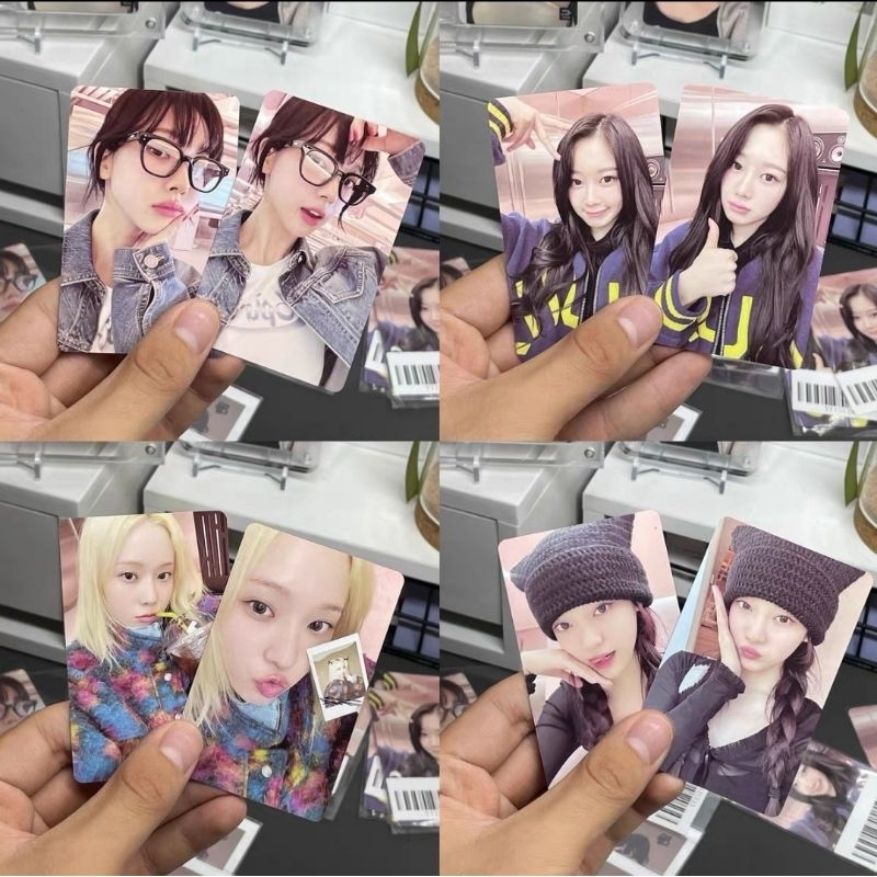 Official album photocard Aespa Armageddon Yes24 unboxing lucky draw My world card Karina Winter ...