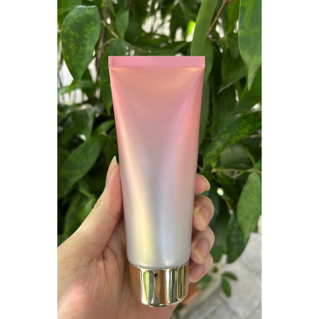 Plastic Cosmetic Tube - Pink Toothpaste, Shampoo, Shower Gel, Facial ...