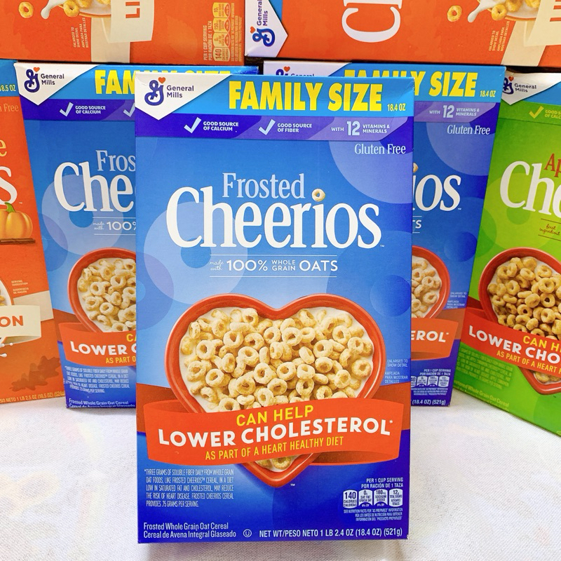Us IMPORTED PRODUCTS - FROSTED CHEERIOS BREAKFAST CEREAL 521GR | Shopee ...