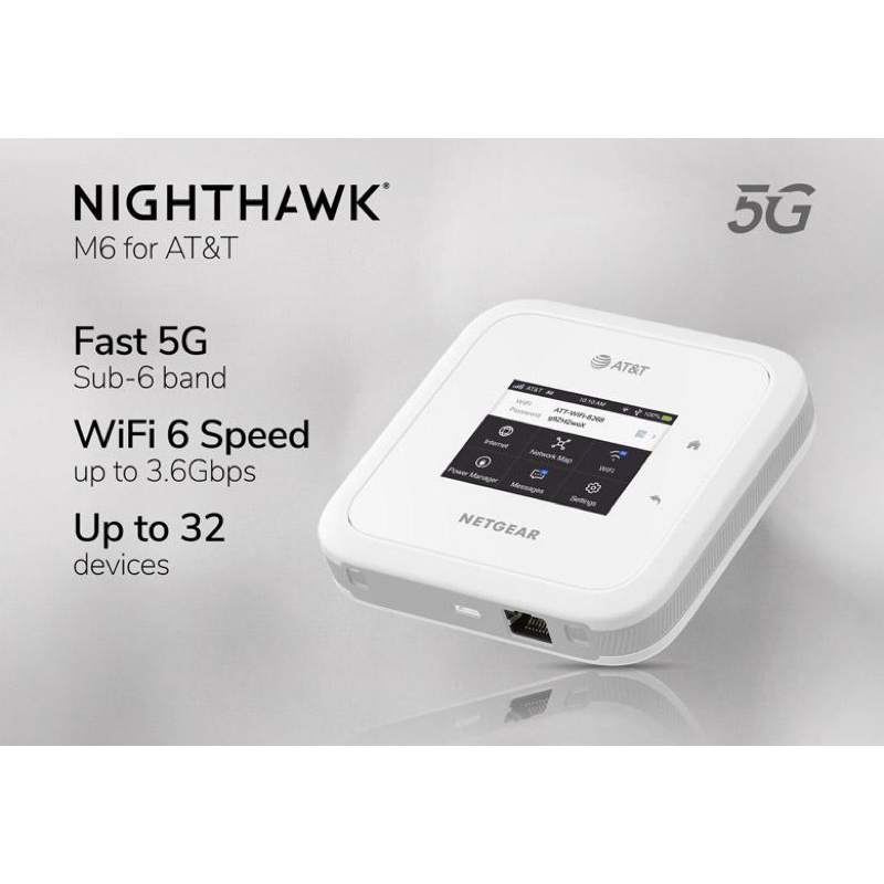 Netgear Nighthawk M6 MR6110 4G/5G WiFi transmitter full box | Shopee ...