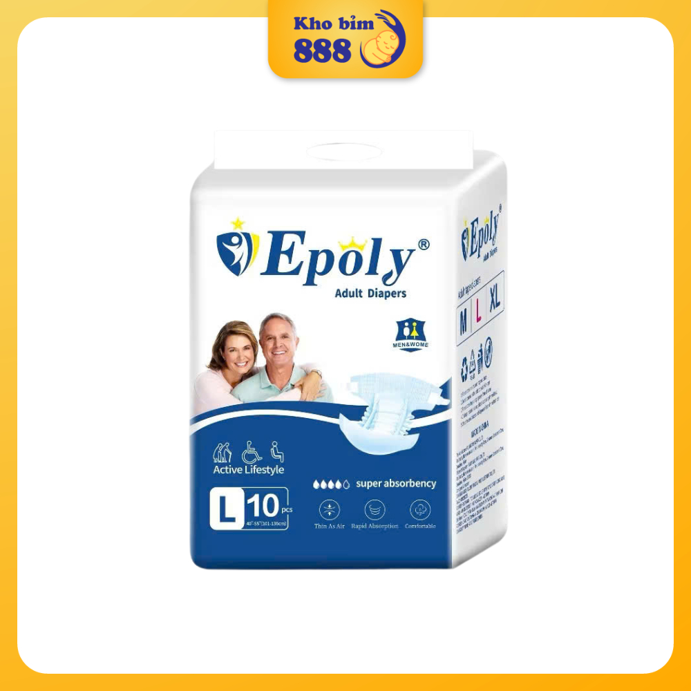 Combo of 50 soft, quality Epoly diapers/diapers for adults and the ...