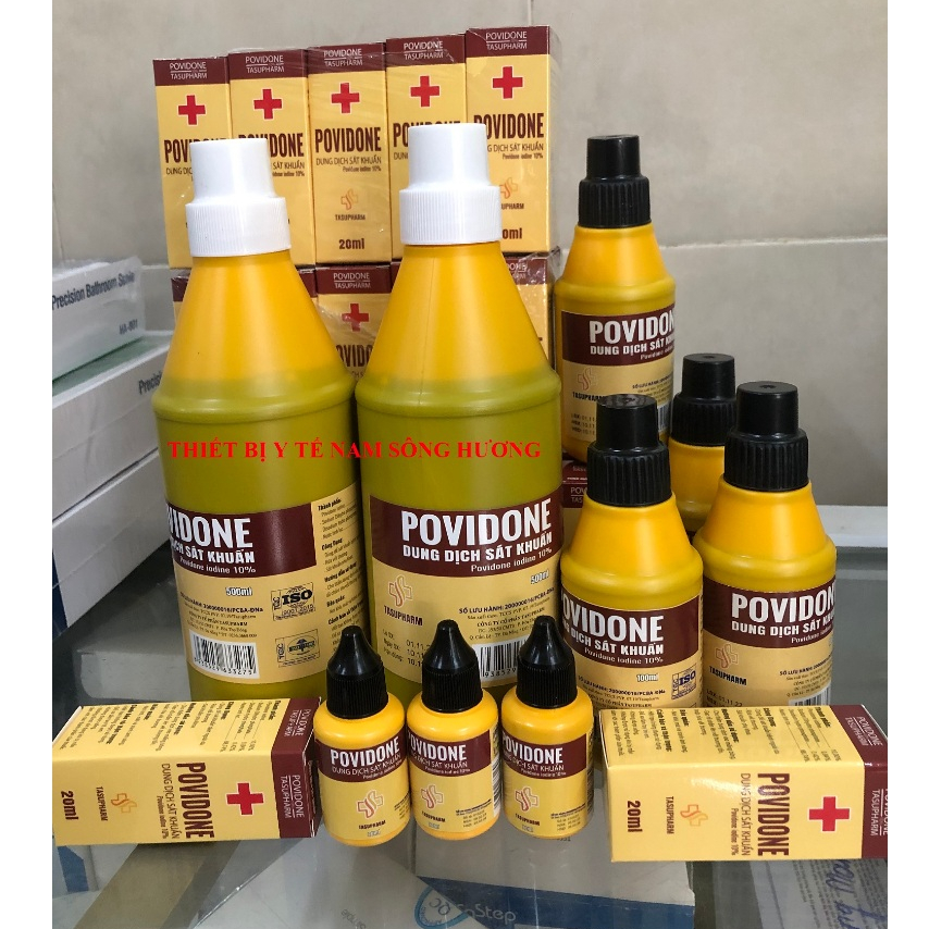 20ml bottle of Povidone Solution 10% Skin Antiseptic, Antiseptic ...