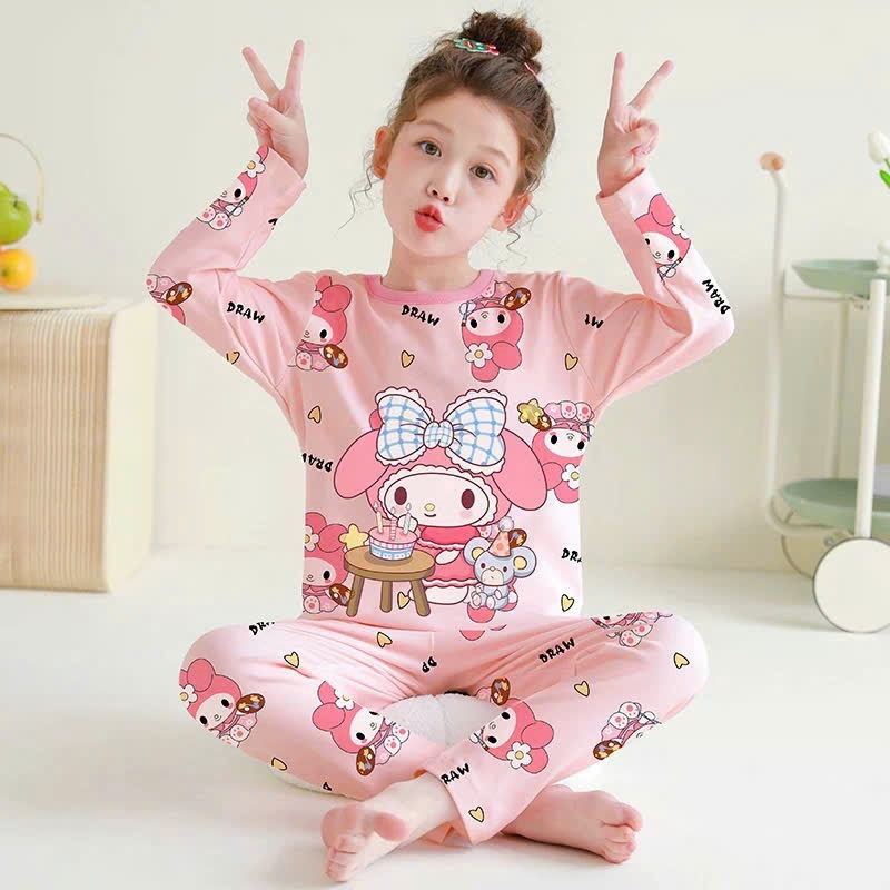 Cute PATTERN PADDY SET, COLD ELASTIC FOR GIRLS FROM 9-44KG. ( Code HL1 ...