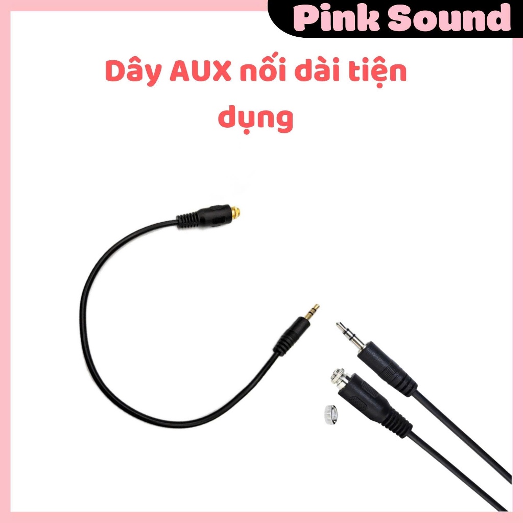 Aux 3.5 male - female conversion cable, 30cm aux extension, gold and ...