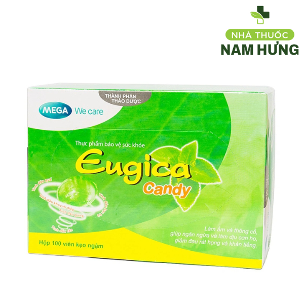 Eugica Candy lozenges to soothe coughs and relieve sore throat pain ...