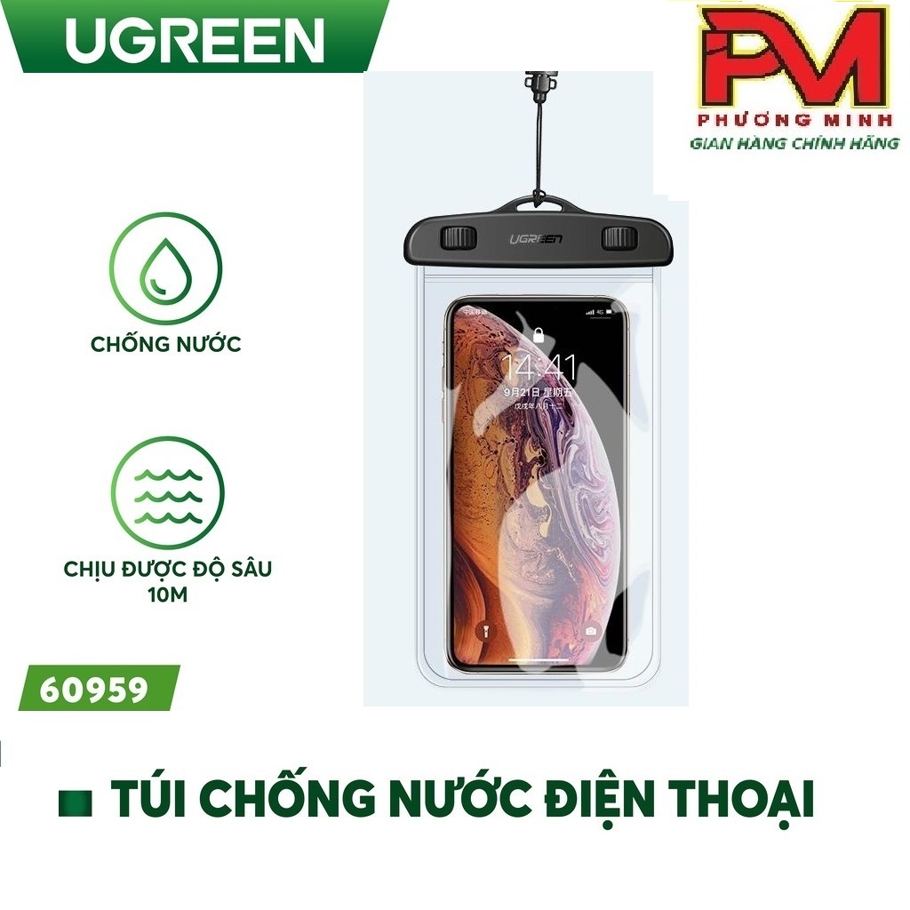 Waterproof phone bag standard IPX 8 depth 10m UG 60959 transparent ...