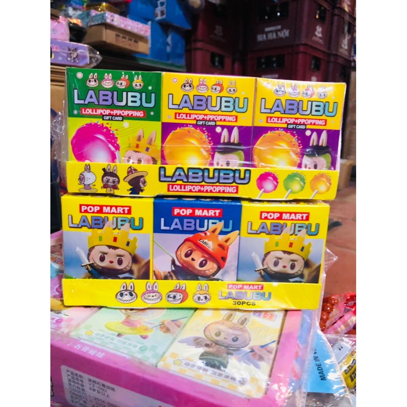 Wholesale Lot of 30 Boxes of labubu Lollipops, labubu Jelly Candy ...