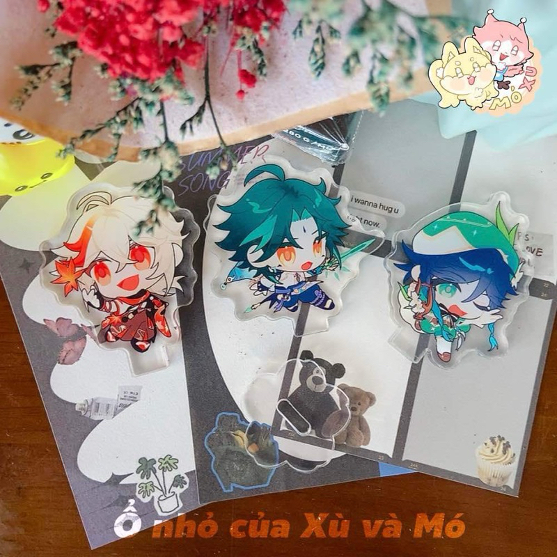 Genshin Impact 5cm standee Model - Kazuha/ Xiao/ Venti/ Wanderer ...