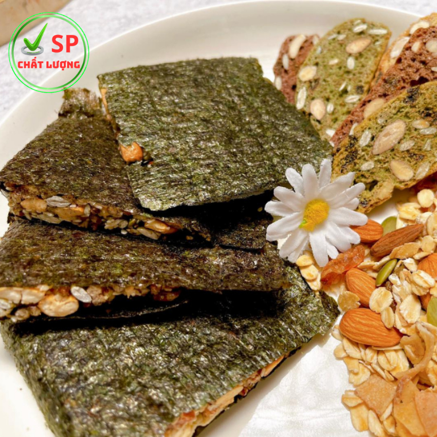 Nutritious Seaweed Rolls, Crispy, Fragrant, Nutty, Super Snack - 500gr Box, Snack Food | Shopee ...