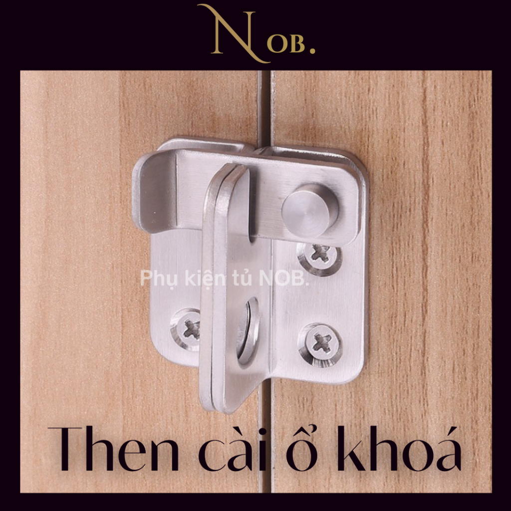 (NOVOSOM Molded Bowl) Large Stainless Steel Lever Door Latch 5x6cm ...