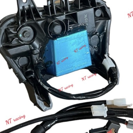 Aluminum cap mounted on Led ball tail Ex150, 155 Ab, Sh, Winer | Shopee ...